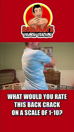 INSANE BACK CRACK😨LOUD!!!!!!