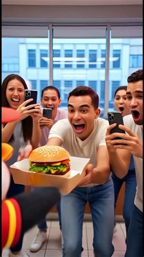 Penguin Prepares Super Speed McDonald’s Combos & Customer Enjoys! 🐧🍔⚡