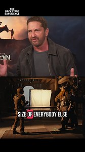 Gerard Butler discusses Stoick’s costume in HTTYD Full interview on YouTube Follow us👉 The Backstage Experience #httyd #liveaction #gerardbutler #interview | The Backstage Experience