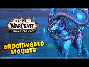 Ardenweald Stag Mounts | In-game Mount Preview | Shadowlands Alpha