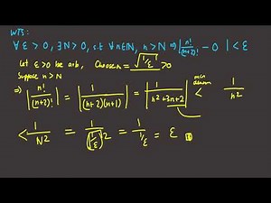 Sequences: Proving Convergence and Divergence