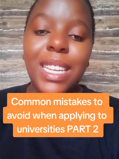 PART 2: Common mistakes to avoid when applying to universities!#2027universityapplications #2027applications #universityapplications