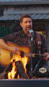 You heard Josh Turner! Don't go ridin' on that long black train 🚂 #CMTCampfireSessions | CMT