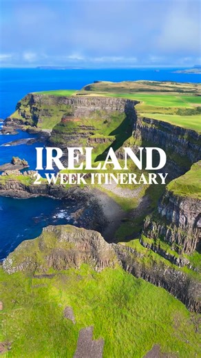 Chris Connolly - Irish Travel Blogger on Instagram: "Save this 2-Week Ireland Itinerary 🇮🇪 For 5 National Parks + iconic coastal stops ✨ • Nights 1–2: Dublin • Nights 3–4: Wicklow National Park • Night 5: Cork • Nights 6–7: Killarney National Park • Nights 8–9: Doolin & The Burren National Park (Cliffs of Moher) • Nights 10–11: Galway & Connemara • Nights 12–13: Westport & Wild Nephin National Park • Nights 14–15: Donegal & Glenveagh National Park • Nights 16–17: Belfast & the North Coast Back