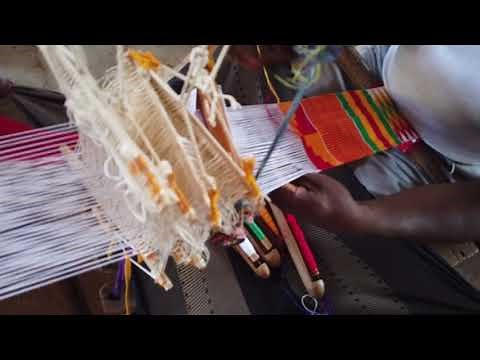 Visiting The Kente Weaving Workshop In Bonwire, Ghana