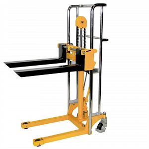 Wesco Industrial Products 880 lb. Hydraulic Value Lift with 25 1/2" Forks and 59" Lift Height 272941