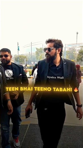 3 Bhai - Teeno Tabahi☠️🔥#shorts #viral #pw #physicswallah
