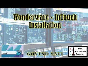 How to install Wonderware InTouch SCADA