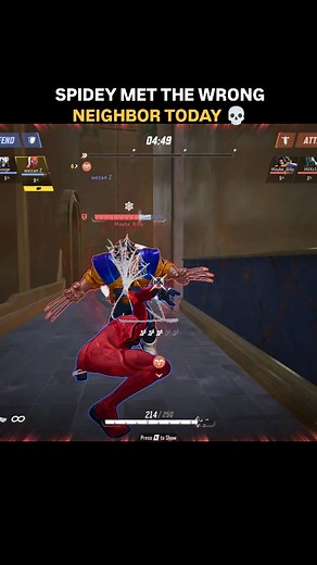 When the friendly neighborhood isn’t so friendly anymore 💀 #marvelrivals #marvelgames #marvelrivalsedit #marvelrivalsmemes #gaming #doctorstrange #wintersoldier #marvelrivalsgameplay #wolverine #scarletwitch #spiderman #heroshooter #funnygameplay | maybe.bucky