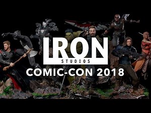 Iron Studios at the Sideshow Booth - SDCC 2018