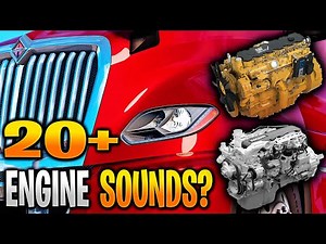 20+ Realistic Engine Sound Mega Pack v4.2 | ATS Mods