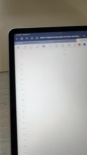 How to Use the Shape Tool in GoodNotes for Time Blocking