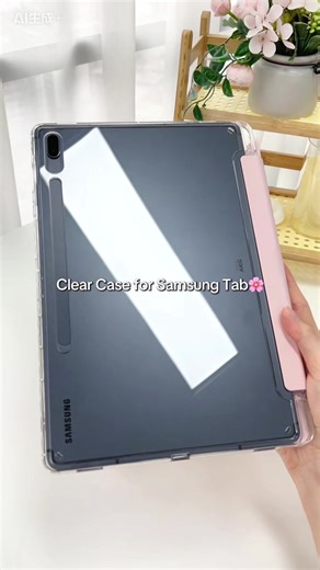 Clear Case for Samsung Galaxy Tab 🌸 #danycase #samsunggalaxytab #samsungtabcase #clearcase #samsungtab