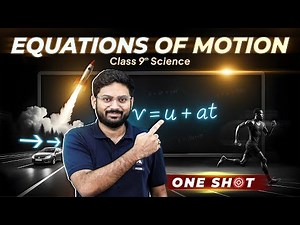 Equations of Motion Class 9 | CBSE Class 9 Science | Class 9 Science in One Shot | ALLEN Online