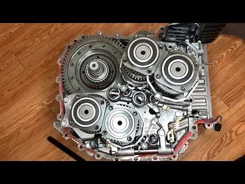 Mitsubishi Evo X MR SST DCT470 Transmission Full Rebuild - no commentary ASMR