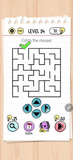 Brain Test Level 24 Solution & Walkthrough | Tricky Puzzles (Android & iOS Shorts)