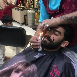 🔥 fire cut start 🧔 beard 💇‍♂️ haircut share jarror kreo post Jrd...007 | NAGAR Professional Hair Styler-JEEVAN