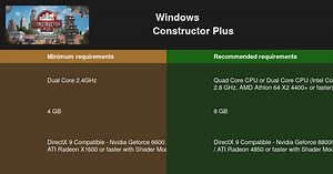 Constructor Plus 시스템 요구 사항 2026 - PC 테스트 🎮