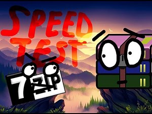 WinRAR vs 7-Zip in 2024 (Speed test)