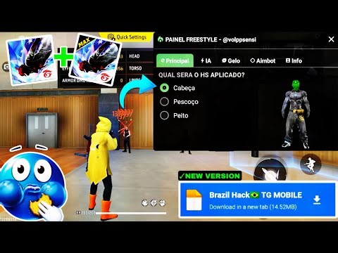 FF & FFM MODMENU HACK OB51 BRAZIL 🇧🇷 HACK DOWNLOAD PANAL TEST HEADSHOT HACK DOWNLOAD
