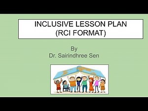 Inclusive Lesson Plan (B.Ed. Practicum 1.4.10)