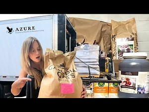 A behind the scenes of an Azure Standard food drop pick up (what to expect)