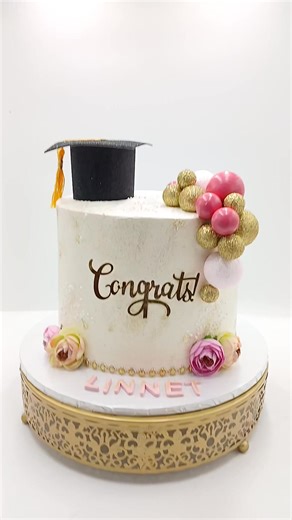 🎓✨ Congratulations, my love — you did it! 💕 Celebrating this incredible milestone with a stunning Graduation Cake made by Gracious Cakes and Snacks 🎂💐 Your hard work and dedication have truly paid off — here’s to new beginnings and even sweeter success ahead! 🥳👩🏽‍🎓 📍 Msasa Park, Belgravia – Harare 📞 Contact: 0772-260-212 🚚 We Deliver! #GraciousCakesAndSnacks #GraduationCake #CongratulationsMyWife #HarareCakes #CakeLovers #SweetCelebrations #MasasaPark #BelgraviaHarare #HomeBakersZW #C