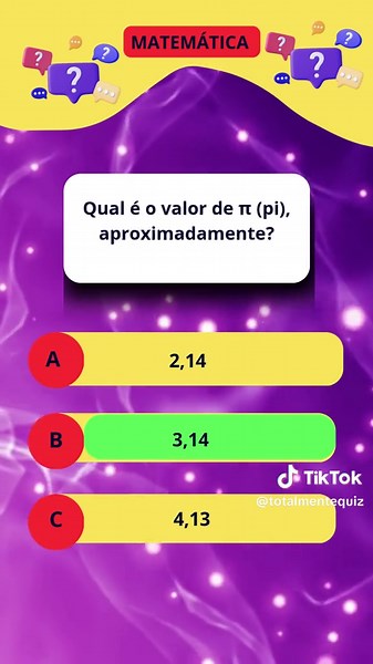 Quiz Matemática #quiz #quis #matematica #quizmatematica