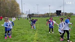 Scituate 1st and 2nd grade girls having fun and picking up lacrosse skills while doing it! | Scituate Youth Lacrosse