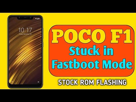 How to Fix Poco F1 Stuck in Fastboot Mode | Mi Flash Tool Not Working