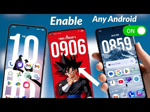 😍 Enable Depth Effect Clock Any Android Phone | How To Get Depth Effect Clock in Android Like iPhone