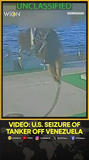 Venezuela-U.S.: Video Shows U.S. Forces Seizing Tanker Off Venezuela | WION