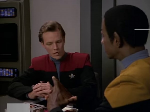 Starfleet Records: Starfleet Personnel: Kathryn M. Janeway. Captain of the USS Voyager: No Federation justice. Internal conflicts. Lastly, the equations Paris sees in his memory are not at all typical to the procedure but rather equations taken from Dr. Ren's weapons research: someone intended them to be delivered to the Numiri – thus sending secret data to the enemy by using Paris' presence to their advantage. In other words, he would never be suspected of aiding an enemy because he is not a na