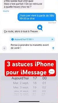 3 iPhone tips with the iMessage app 💬 #iphone #ios #tip #tricks #apple