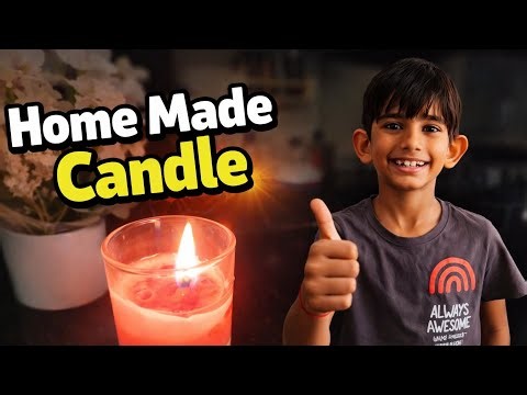 Make Your Own Candle at Home in 5 Minutes!