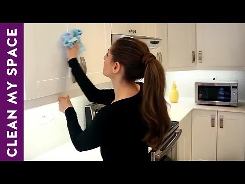 How to Clean Kitchen Cabinets! (Clean My Space Q&A)