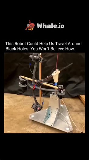 @explains._everything on Instagram: "This robot concept could help us travel around black holes 🤖🕳️. Designed to withstand extreme gravity and radiation, it uses advanced sensors and propulsion to navigate where humans cannot. By exploring these cosmic giants safely, such technology could unlock new secrets of space-time and the universe itself. Follow (us) !! Boost Your Experience level Every Day ⚡ With - @explains_.everything #explain #everything #time #knowledge #ideas #creative #facts #edu