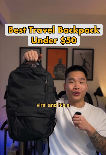 Affordable Travel Backpack Under $50 for Air Travel