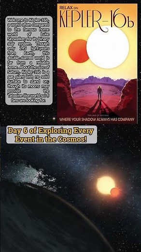 A Hitch-Hiker's Guide To The Universe: Day 6 Kepler-16b
