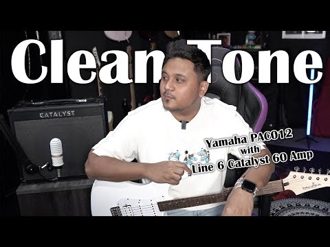 Setting Up Yamaha PAC012 with Line 6 Catalyst 60 (Clean Tone) ‼️FREE PRESET ‼️