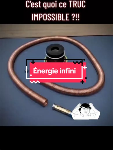 Une simple pile, un aimant et un tube en cuivre… et pourtant ça tourne tout seul. La physique est incroyable! #Magnetisme #ScienceVisuelle #ExperienceMaison #fyp #pourtoi