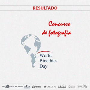 Anunciamos os vencedores do concurso de fotografia do “World Bioethics Day”. Parabéns aos que se empenharam em divulgar o conhecimento e a prática da bioética com fotos inéditas, estando de acordo com o tema: “Protegendo as Gerações Futuras”, inspirado no Art. 16 da UNESCO da Declaração Universal sobre Bioética e Direitos Humanos 2005. *Artigo 16: “As repercussões das ciências da vida sobre as gerações futuras, nomeadamente sobre a sua constituição genética, devem ser adequadamente tomadas em co