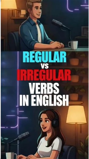 Regular vs Irregular Verbs in English | Easy Speaking Practice #englishforbeginners