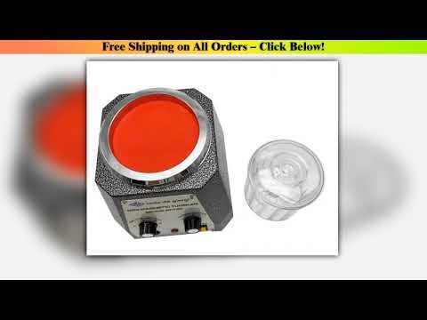 KT 100 Magnetic Tumbler Pin Mini Polishing Machine Jewelry Polisher Bucket Jewellery Tools rotary