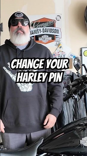 Change your Harley Davidson Key Fob Pin #harleydavidson #motorcycle #keyfob #pin #howto