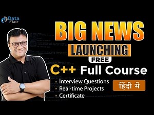 🔥 Bumper Surprise 🔥 Launching C++ Full Course | FREE for All Students | Placement Ready