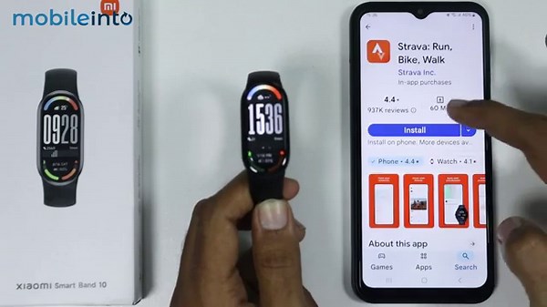 How to Connect Strava App in Xiaomi Smart Band 10 - Full Guide