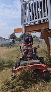 Tall Grass Is NOT The Problem Here 🧐 #osha | Fill's Lawn Care