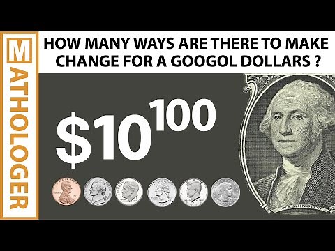 Explaining the bizarre pattern in making change for a googol dollars (infinite generating functions)