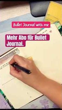 Bullet Journal Daily Log - Dranbleiben #bulletjournaling